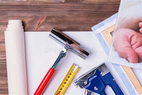 Print Photos On Canvas A Tool For Stretching A Canvas With A Photo On