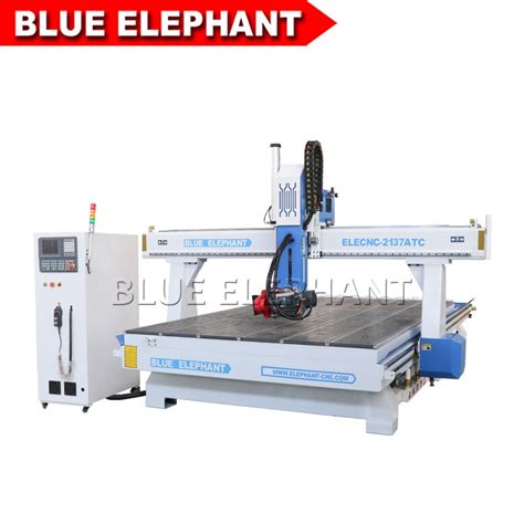 Axis ATC CNC Top Rated CNC Machine For Woodworking Blue Elephant CNC Machinery