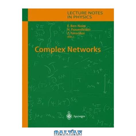 دانلود کتاب Complex Networks بلیان