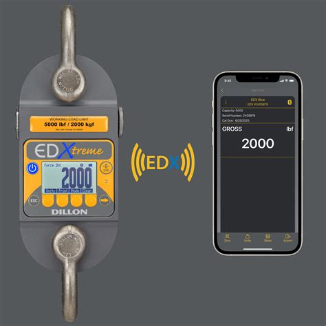 Dillon Edx Extreme Blue Dynamometer Johnson Scale