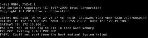 Uefi Pxe Boot How To Do It Fog Project