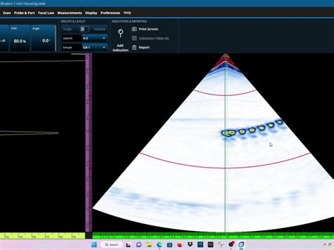 Phased Array Ultrasonic Testing Performance Verification