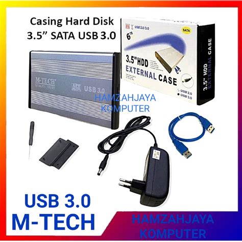 Jual Casing Harddisk External 3 5 Sata Usb 3 0 Hdd Pc Komputer 3 5 Inch Shopee Indonesia