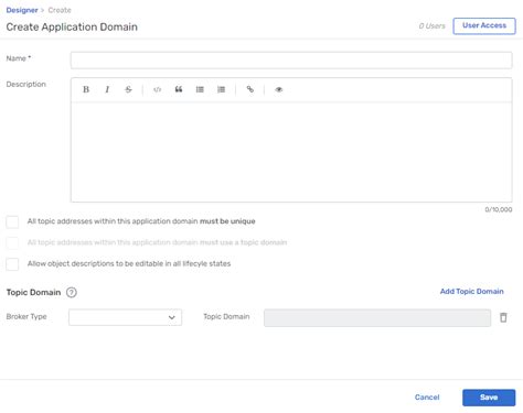 application domains