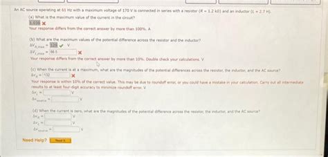 Solved AC Source Operating At THz With A Maximum Volcage Of Chegg Com