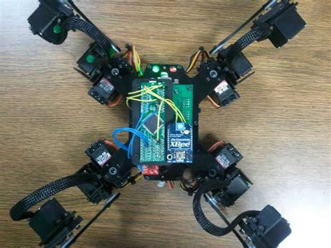Robot Cuadrúpedo De Arduino Paso 8 Instalar Electrónica Sobre El Cuerpo