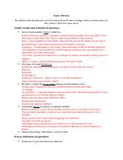 Exam 3 Review Spring 2018 Finisheddocx Exam 3 Review Be Familiar