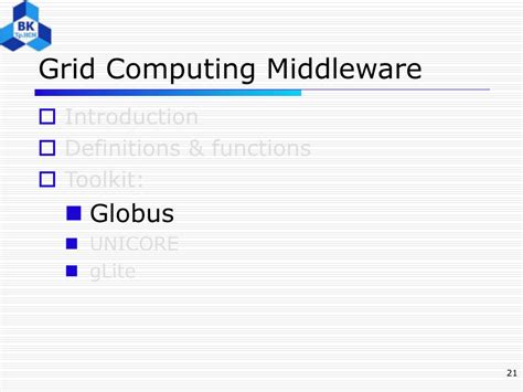 Ppt Grid Computing Middleware Powerpoint Presentation Free Download