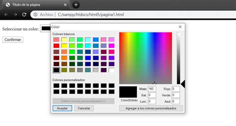 11 Form Color Tutoriales Programación