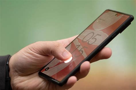 Precision Touch Calibrating Pixel 6 Fingerprint Sensor Citizenside