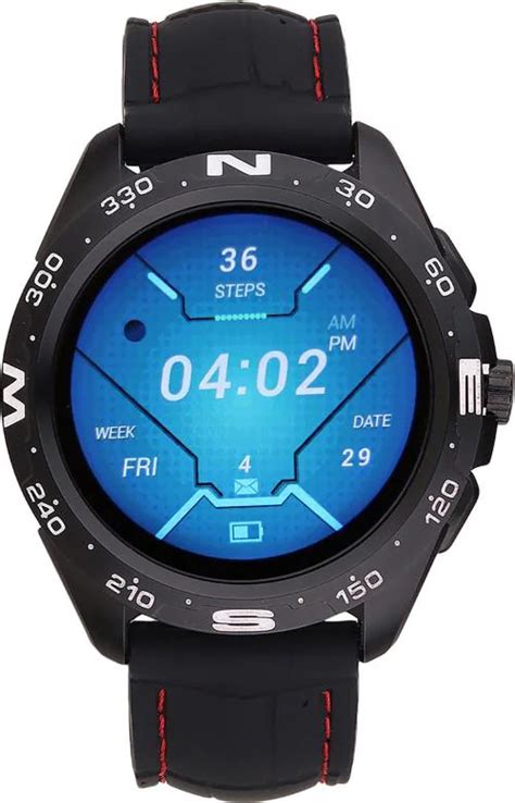 Buy Minix Prime 1 32 Inch Round Dial Super Amoled Screen And With Ip68 Rating Black Strap