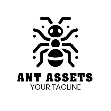 Premium Vector Vector Ant Flat Logo Design Illustration
