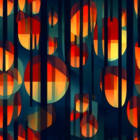 Premium Vector Seamless Background Pattern Abstract Geometric Pattern