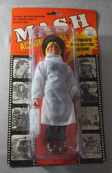 Original Circa 1975 Hot Lips Mash Action Figure In Original Package