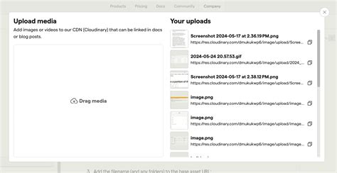 Uploading Assets With Cloudinary Handbook Posthog
