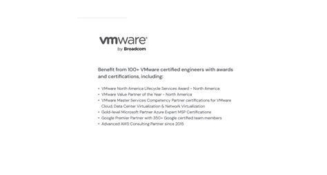 Vmware Cloud Solutions Softchoice
