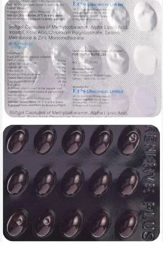 Renerve Plus Capsule At Rs 420 Stripe Wathoda Nagpur Id