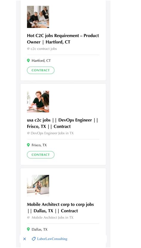 C2c Jobs On Linkedin Corptocorp Usjobs C2c Usajobs Canada