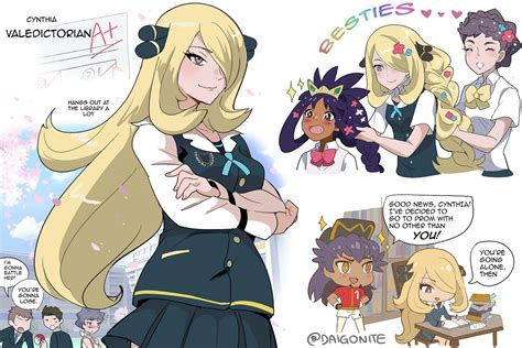 Pokemon Ash X Cynthia Fanfiction