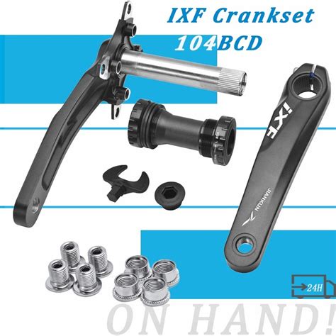 Ixf·jiankun 104 Bcd Bike 170mm175mm Hallowtech Crankset With Bb Crankset Bicycle Accessories