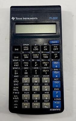 Texas Instruments Ti 35x Scientific Calculator Ebay