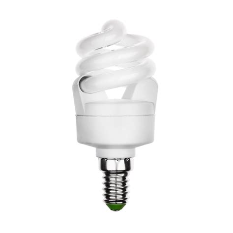 Premium Photo Bulb With E14 Socket Isolated On White