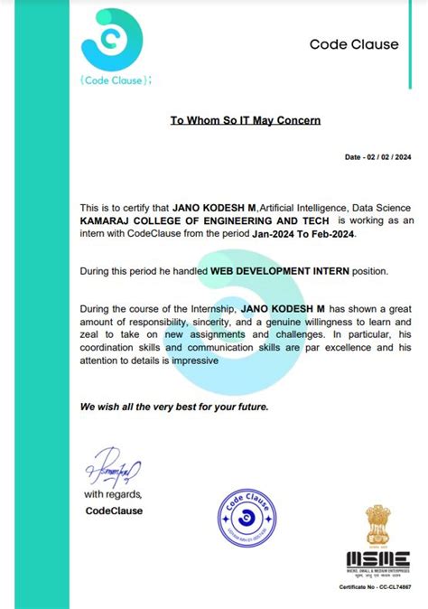 Codeclauseinternship Codeclause Intern2024 New Jano Kodesh