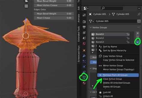 Modeling How To Prevent Mesh Stretching When Using Inverse Kinematics