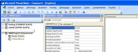 EXCEL CREER UN FORMULAIRE COMPLEXE Cellules EXCEL