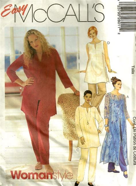plus size tunic and caftan sewing pattern easy tunics duster
