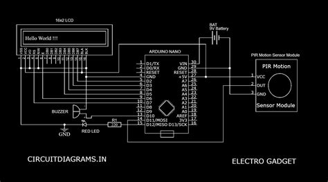Pir Sensor Based Motion Security System Using Arduino