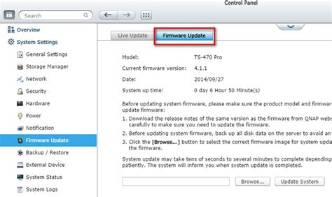 Download NAS Firmware From The QNAP Website Qnap Com Download Go To Control