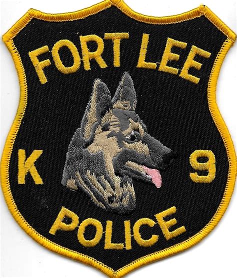 K 9 Fort Lee 12 Cm New Jersey Hundeführer Dhf Polizei Abzeichen