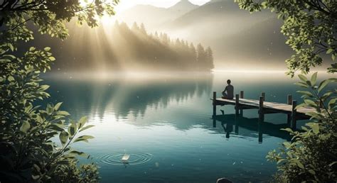 Free Tranquil Lake Reflection Image Tranquility Reflection Lake