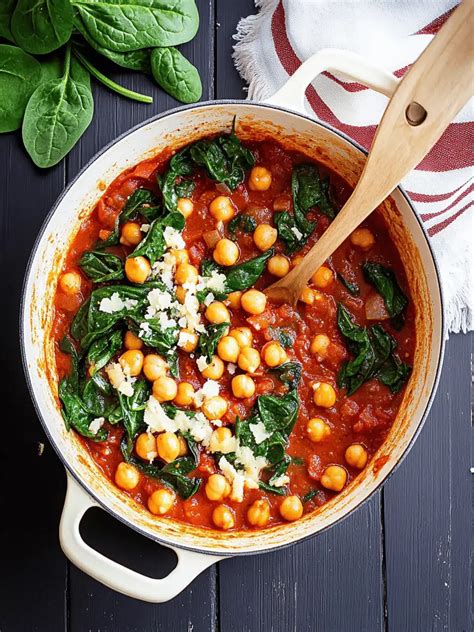 Ultimate Spanish Chickpea And Spinach Stew For Delicious Comfort