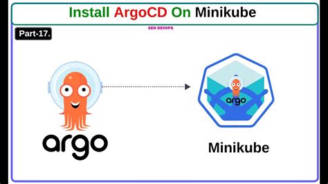 Part 17 How To Install Argo Cd On Minikube Deploy An App On Argo Cd Sendevops Youtube