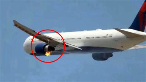Watch Delta 767 Engine Erupts Into Flames After Lax Takeoff Truth Press