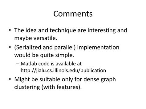 Ijcai13 Paper Review Large Scale Spectral Clustering On Graphs Ppt