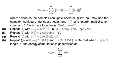 solved generate and plot x[n] 2cos 0 2πn for 0≤n≤99 using