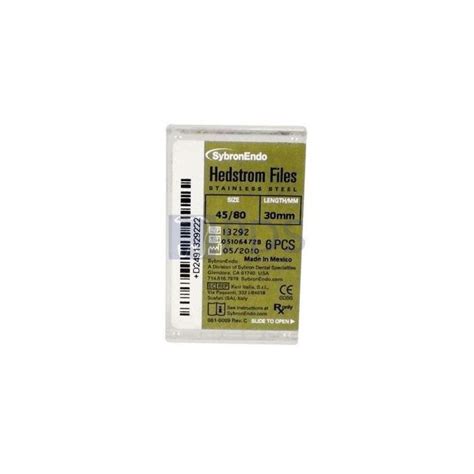 Assorted Headstrom Files Kerr Prime Dental Supply