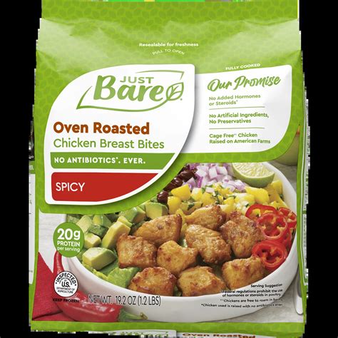 Oven Roasted Spicy Chicken Breast Just Bare Foods