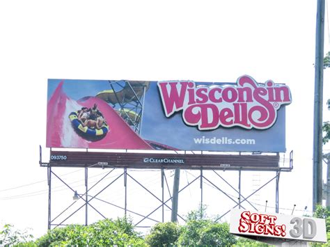 Wisconsin Dells Pink — Soft Signs 3d 3d Billboards 3d Inflatable