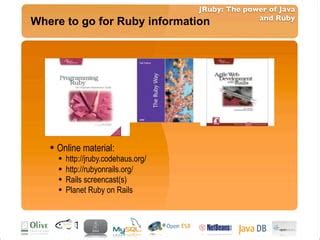 JRuby Java Version Of Ruby PPT