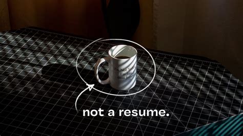 How To Design A Resume As An Unemployed Vlogger Youtube