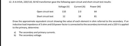 Draw The Approximate Equivalent Circuit Showing The Chegg