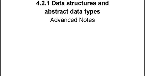 Bundle Fundamentals Of Data Structures Aqa Pmt Education