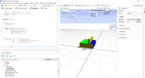 Cityengine函数应用实例之splitcityengine 四个角分割 Csdn博客