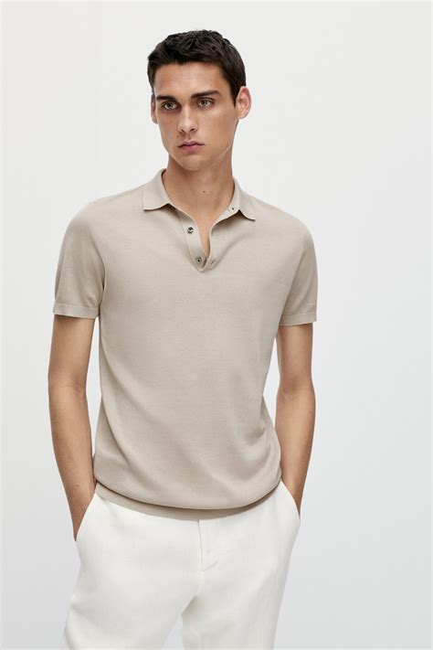 تي شيرت بولو قطن تريكو بأكمام قصيرة 00914402 مسواگ
