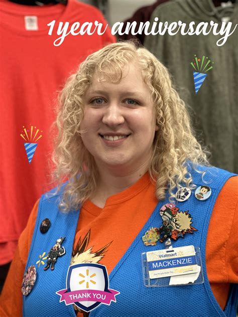 Congratulations To Apparel Associate Walmart Marinette