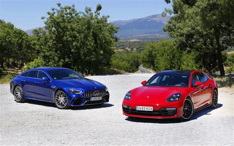 Comparativa De Berlinas De Infarto Mercedes Amg Gt 63 S 4 Puertas Vs